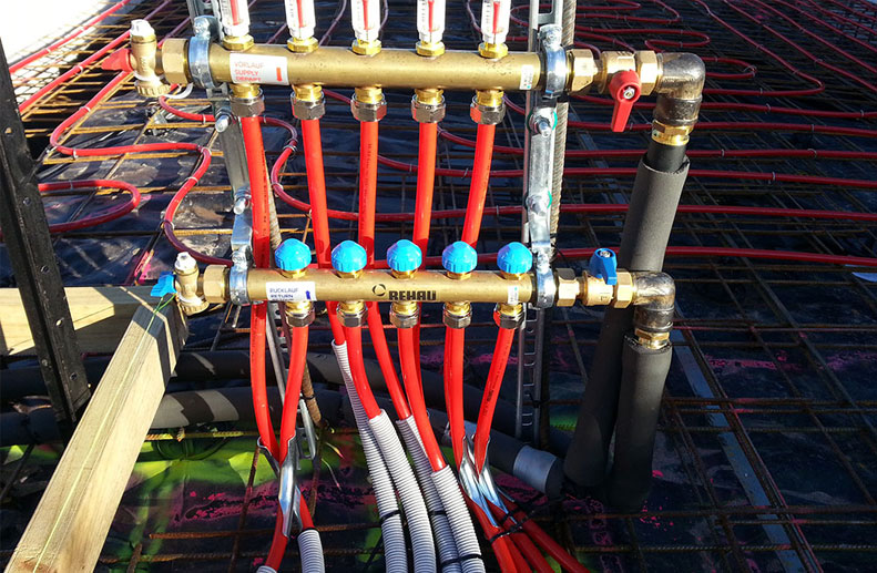 Black Rock Hydronic Heating Installation